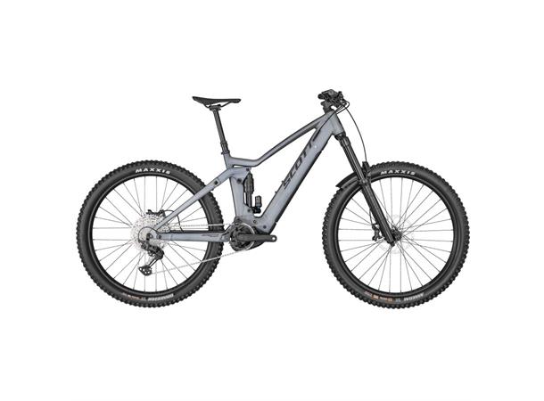 SCOTT Ransom eRide 920 Grå S Fulldempet el-sykkel - Ramo AS